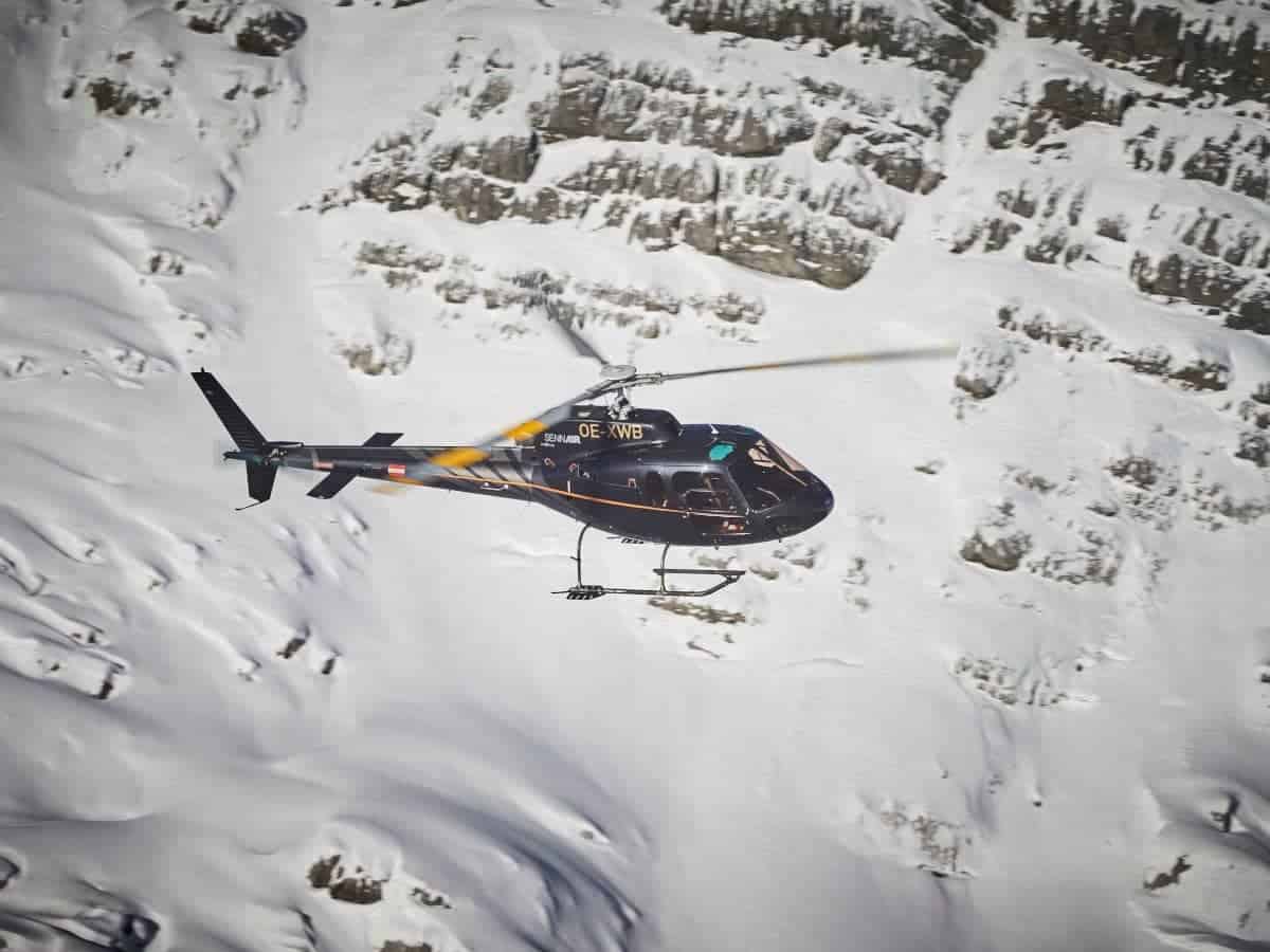 VIP Helicopter Sennair – Event-Location/Skihütte Toni Alm Mittersill